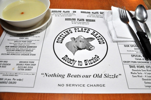 the seasoned first timer: Sizzling Plate Baguio