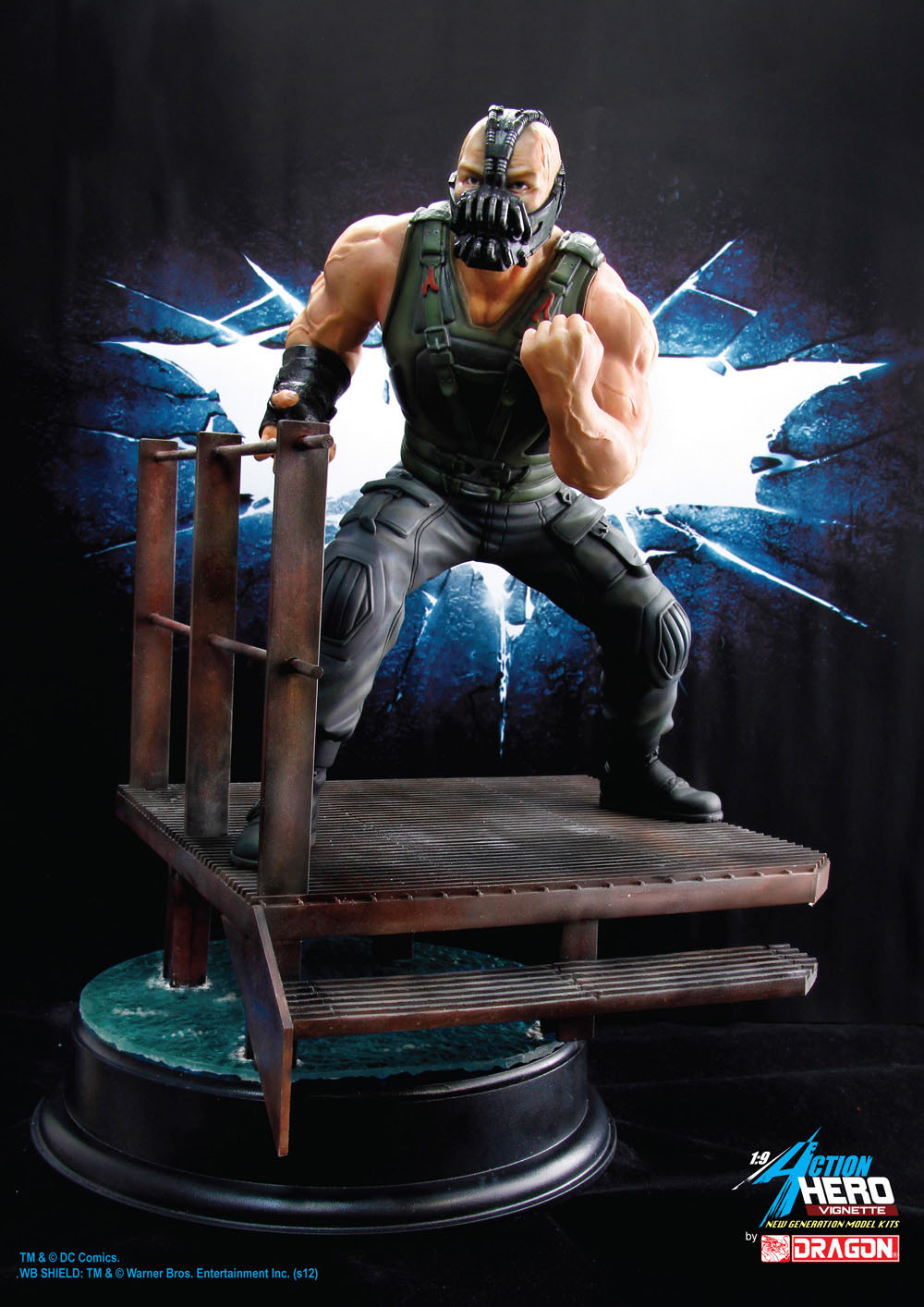 toyhaven: Dragon 1/9th scale Batman and Bane Action Hero Vignette from ...