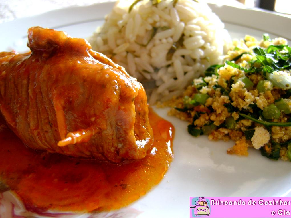 Brincando de Cozinhar e Cia: Bracchola Fácil