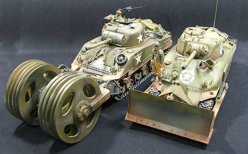 Panzerserra Bunker- Military Scale Models in 1/35 scale: M4 Sherman ...