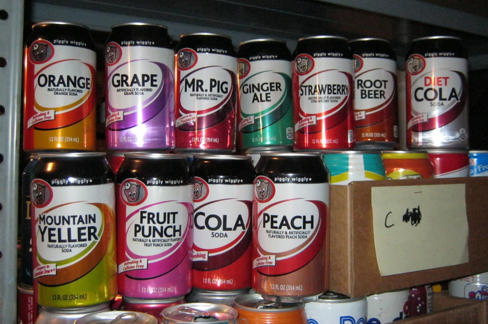 Soda Can Collection: March of the Pigs