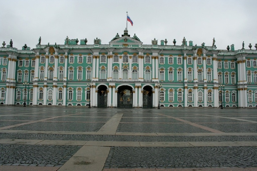Winter Palace in Russia