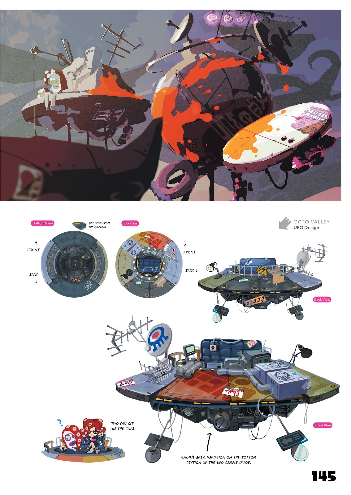 Read online The Art of Splatoon comic - Issue # TPB (Part 2)