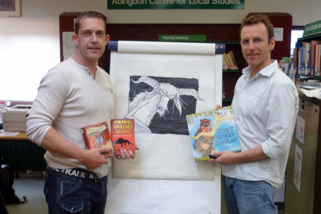 Mostly Books bookshop in Abingdon : David Melling LIVE at Mostly Books