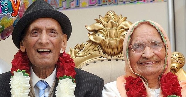 BuzzCanada: World Oldest Couple Aged 211yrs Together Celebrate Birthday