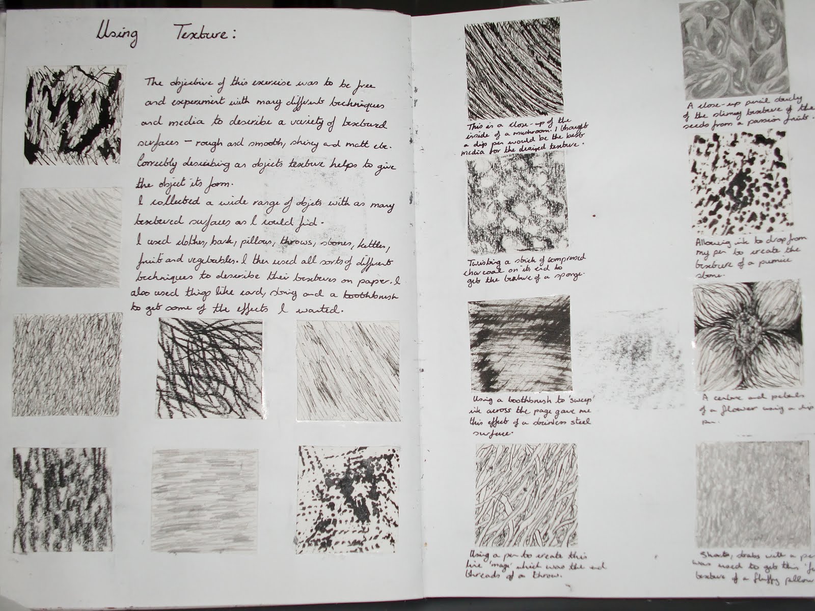 Cardinal IB Art Studio: RWB Pages- What pages should look like...