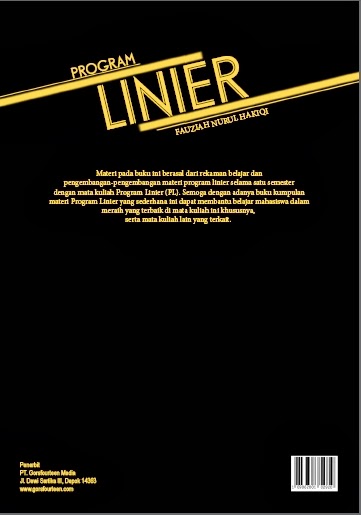 Program Linier - Welcome to fauziahNH's blog