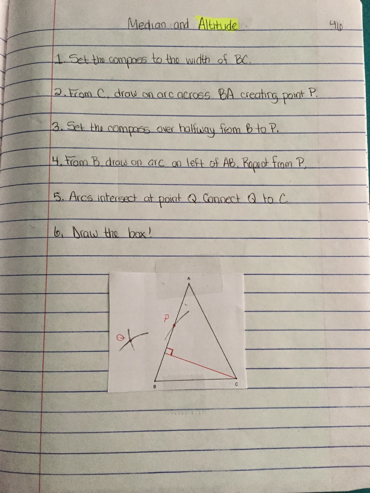 misscalcul8: Geometry Unit 4: Triangles Interactive Notebook