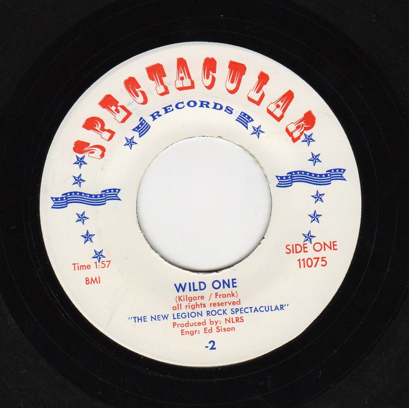 WOLFEES GRAMOPHONE: "WILD ONE" THE NEW LEGION ROCK SPECTACULAR ...