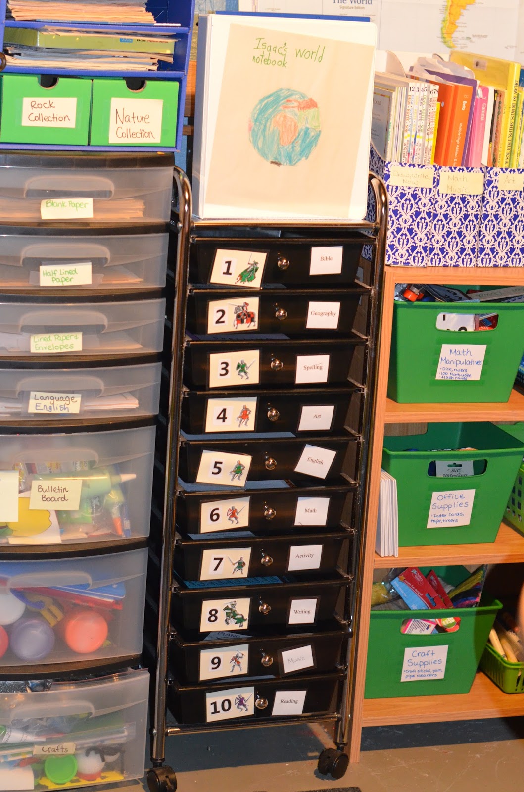 To The Rock Homeschool: Homeschool Work-boxes~Third Grade. MFW ...