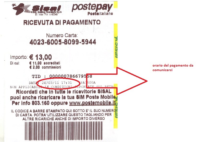 Vendita yang Metin2: Come Ricaricare la nostra postepay