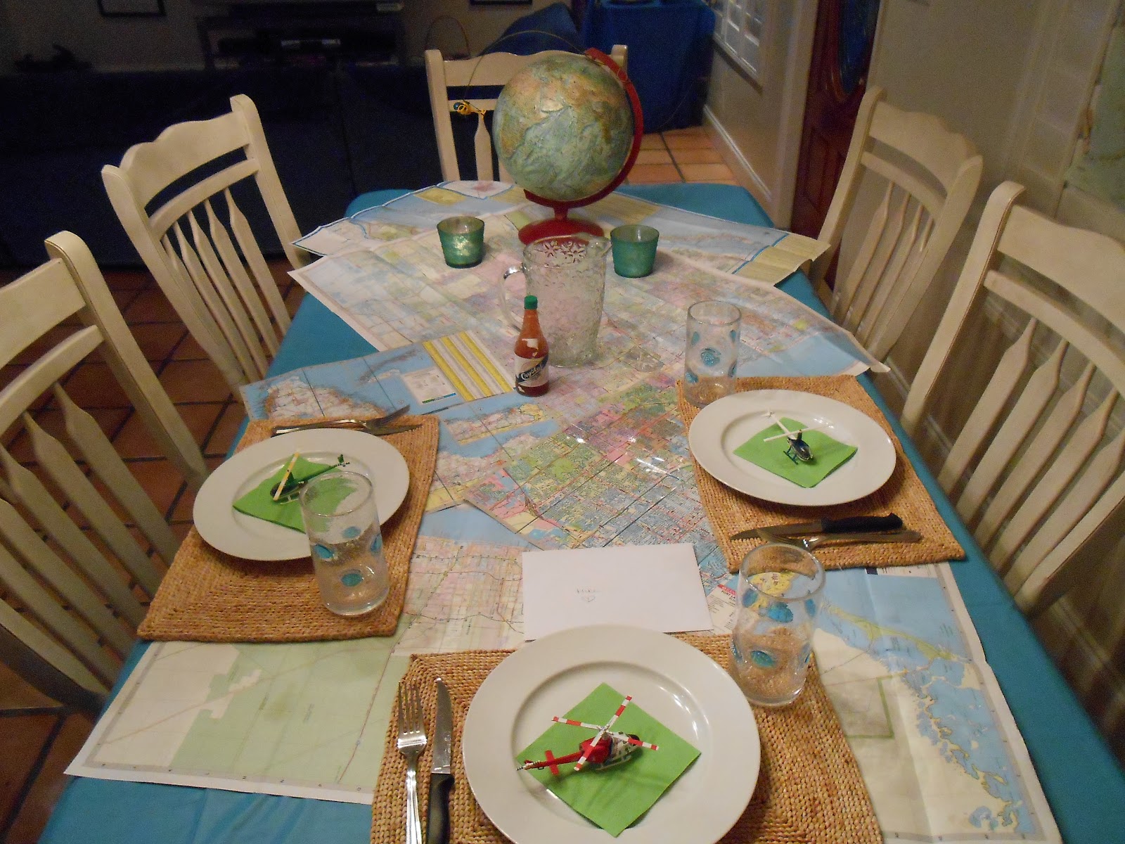 Creative Party Ideas by Cheryl: Helicopter Party