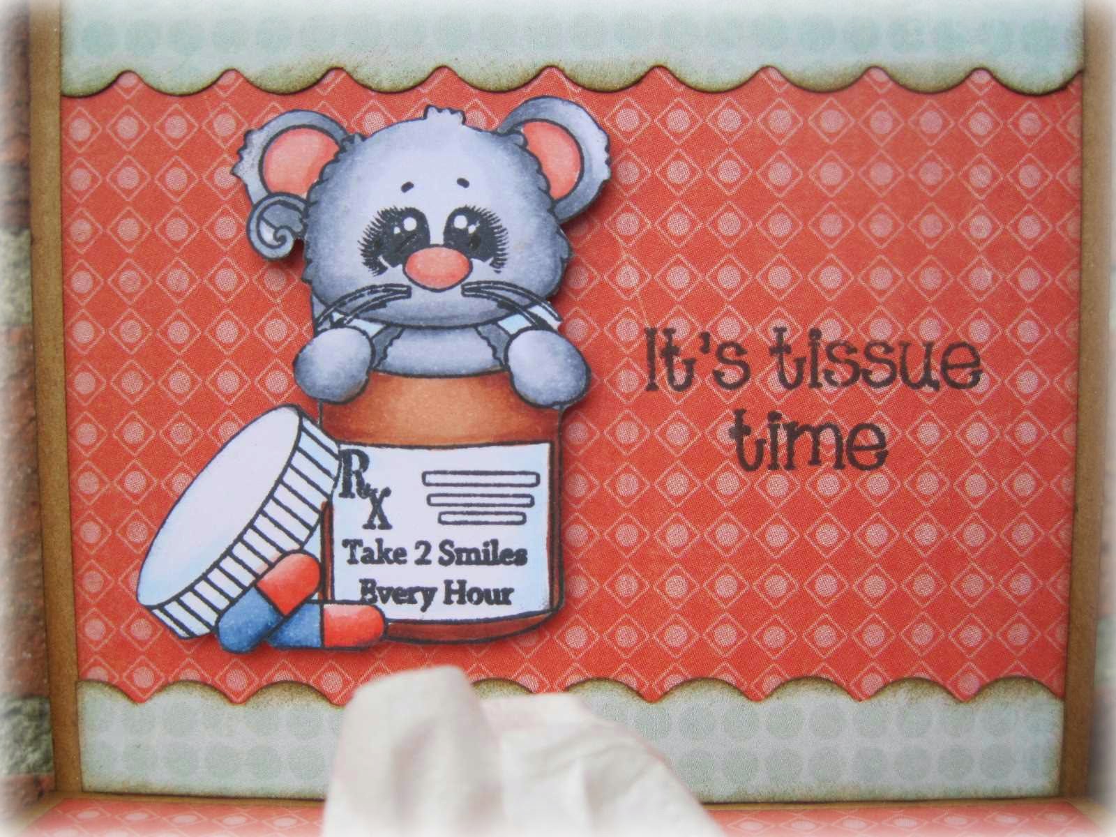 Luv Scrapping Together: It's Tissue Time!