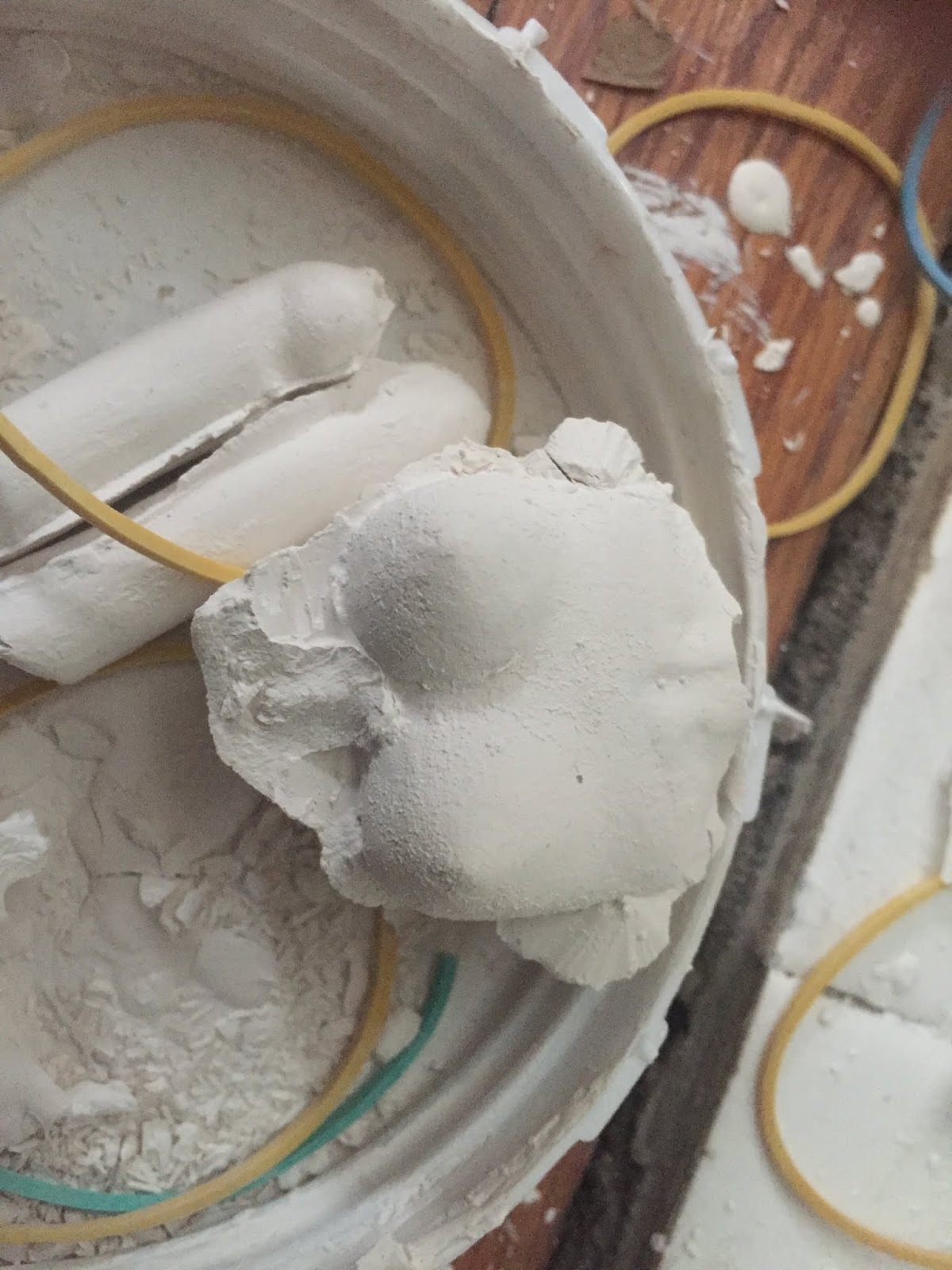 Flumo and Plaster Casting- the art of creating an Art Doll