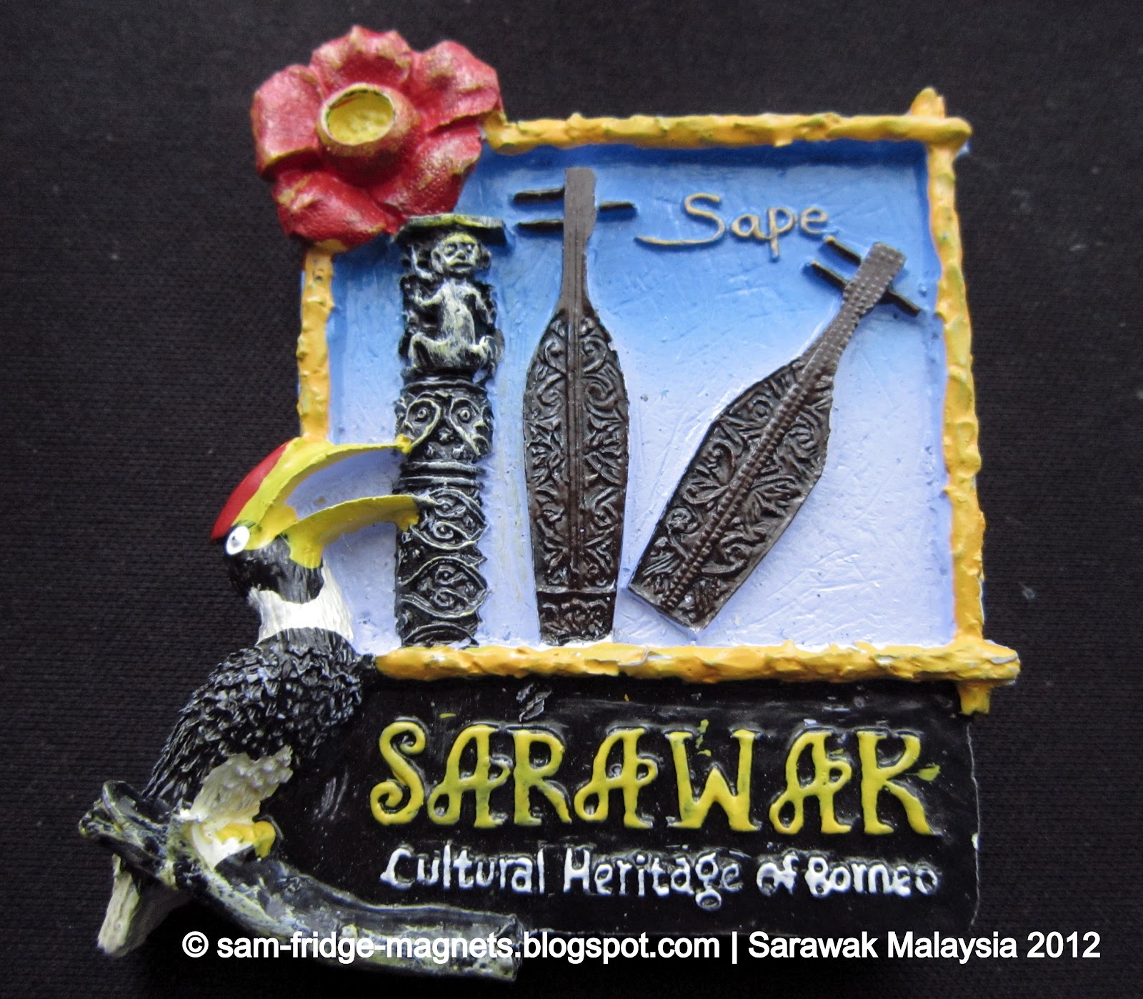 My Fridge Magnets Collection: Malaysia - Sabah & Sarawak