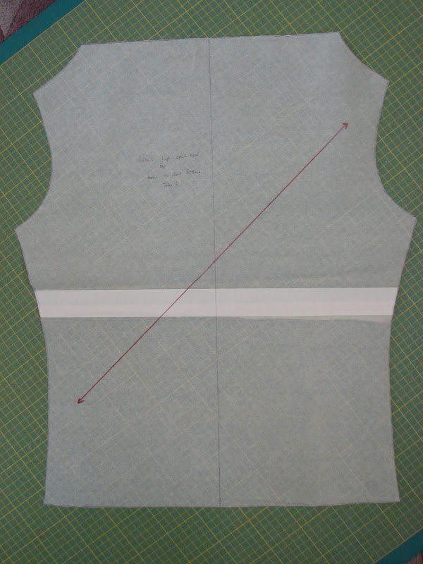 Free Sewing Tutorial: Drafting a Facing for a Cowl Neck Top | PoldaPop ...