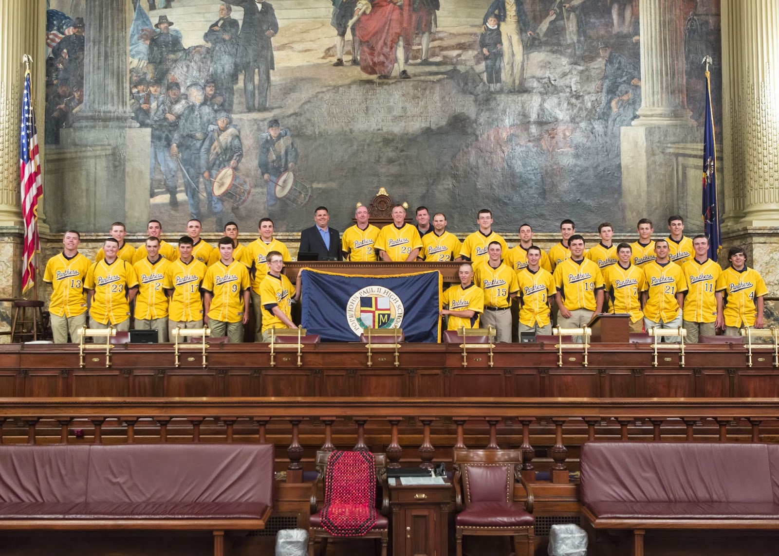 POLITICAL ILLUSION: State Baseball Champion Pope John Paul II High ...