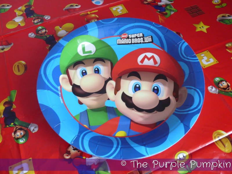 Nintendo Themed Birthday Party Decor
