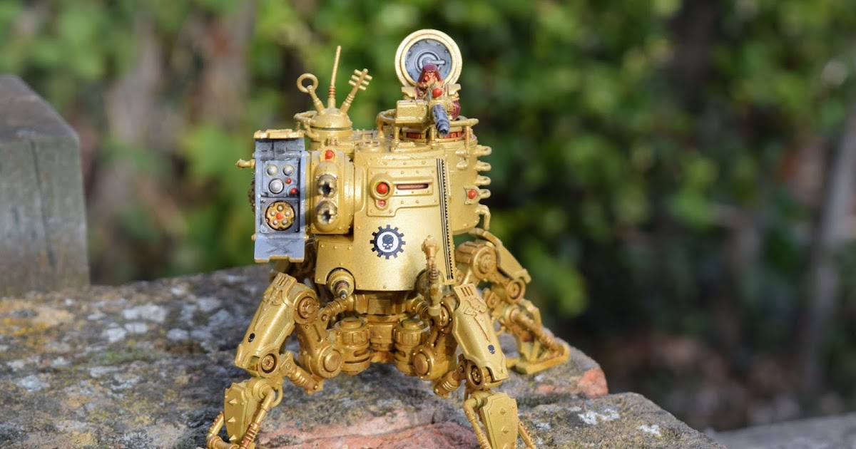 John's Toy Soldiers: Review Adeptus Mechanicus Dunewalker