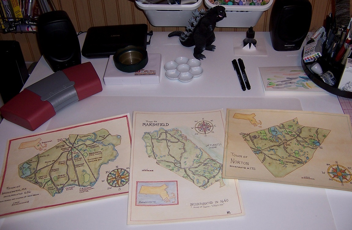 DAVID WASTING PAPER: Making Maps