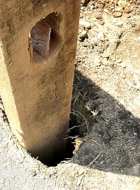 How to Build a Post and Beam Fence