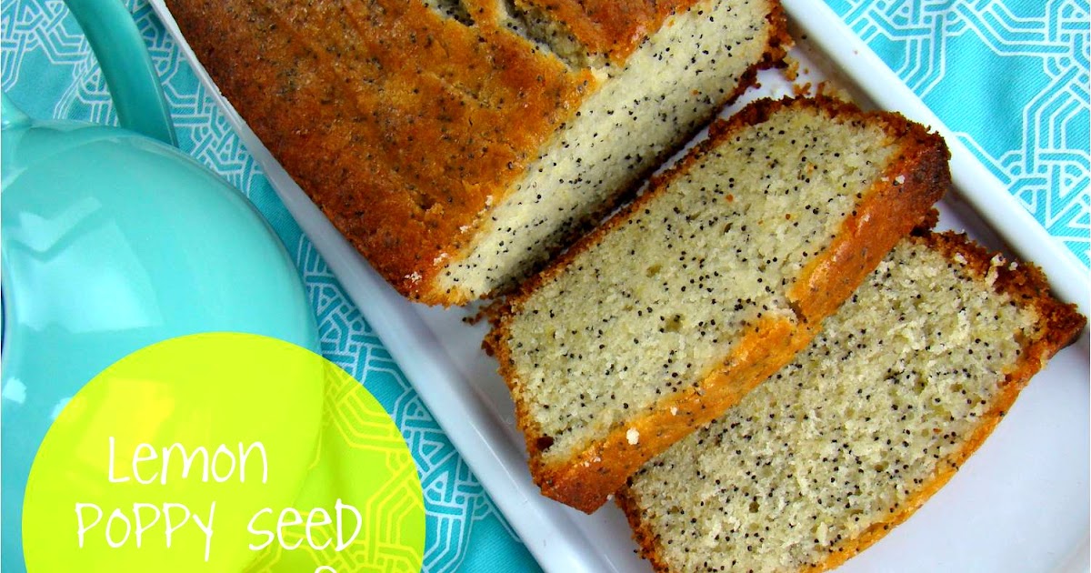 Lemon poppy seed loaf