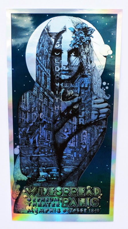 INSIDE THE ROCK POSTER FRAME BLOG: David Welker Widespread Panic ...