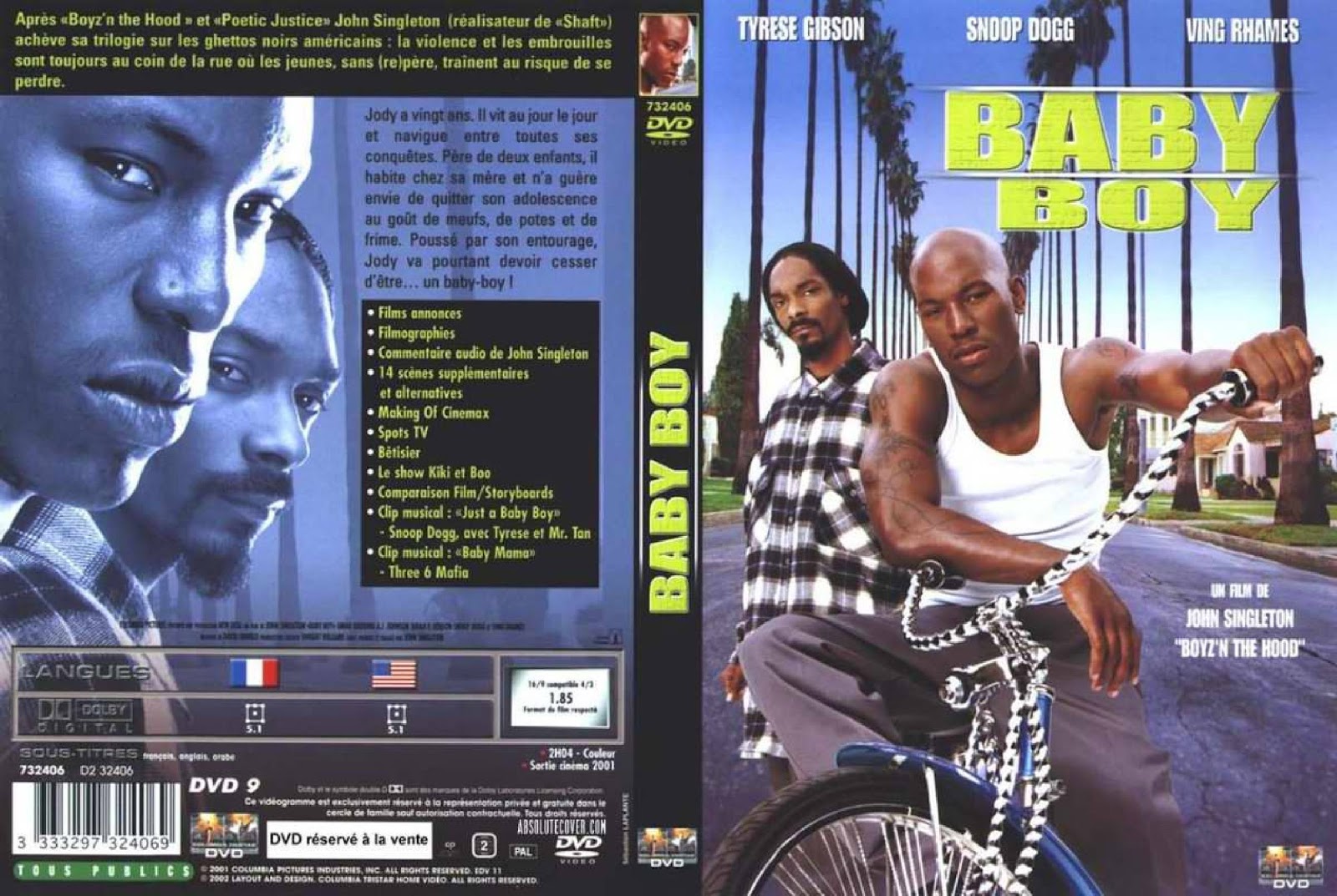 JAQUETTE DVD: jaquette dvd Baby boy