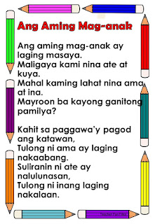 Teacher Fun Files: Tagalog Reading Passages 16