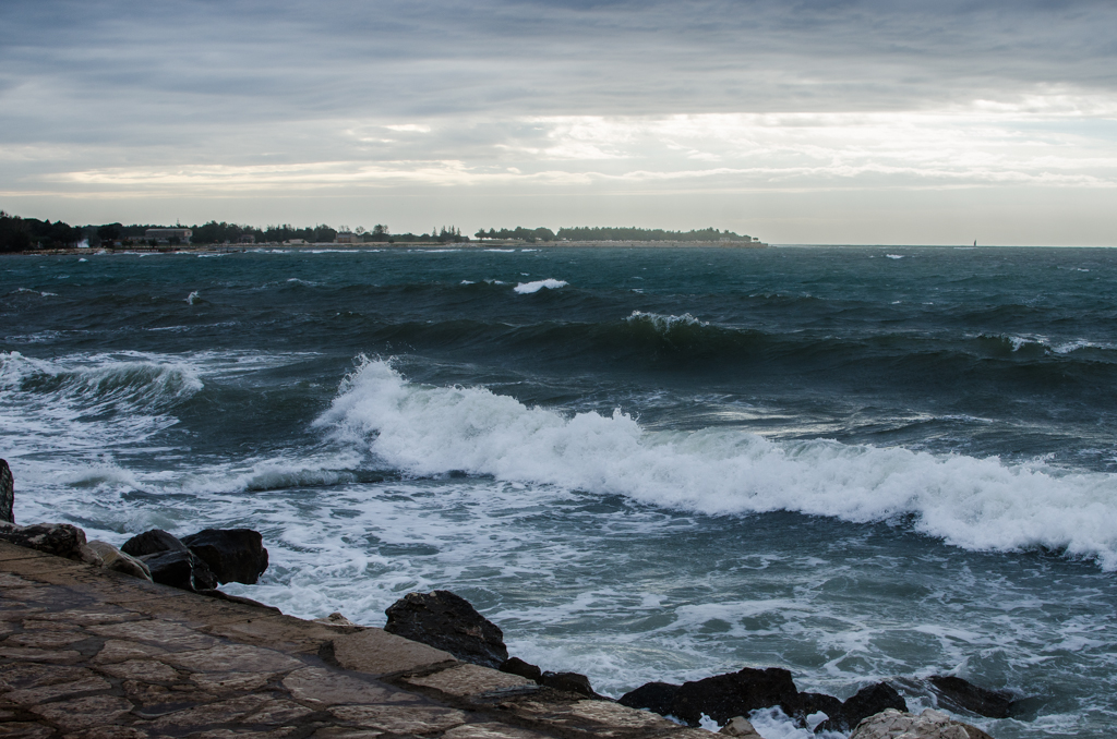 všečno: Morje jeseni