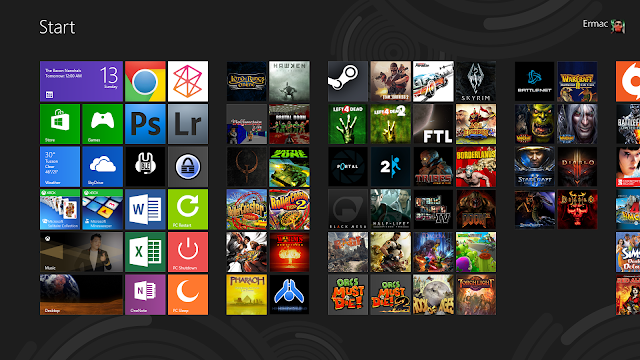 Windows 8 and 8.1 has a kind of inbuilt Game Launcher ~ ርվᏕ†ØறأʑДէﭐʘה ...