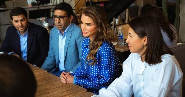 Queen Rania met with members of the JEIA in Amman | Newmyroyals ...