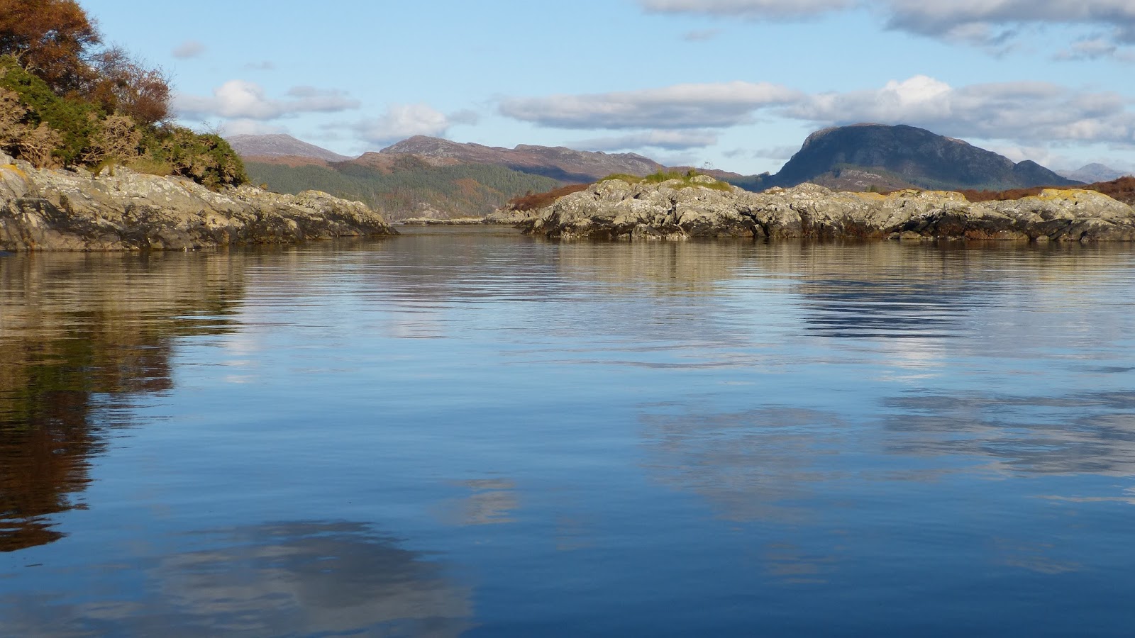 Paddling and pedalling through life..... : Blown round the Crowlin Islands
