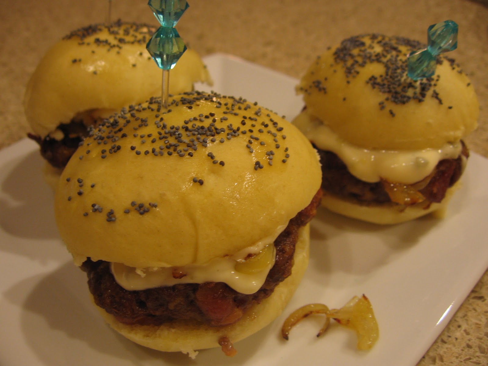 cookin' up north: Paula's Mini Bacon Cheeseburger Sliders
