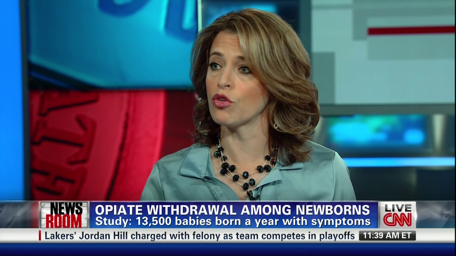 Ladies in Satin Blouses: elizabeth cohen - silver satin blouse