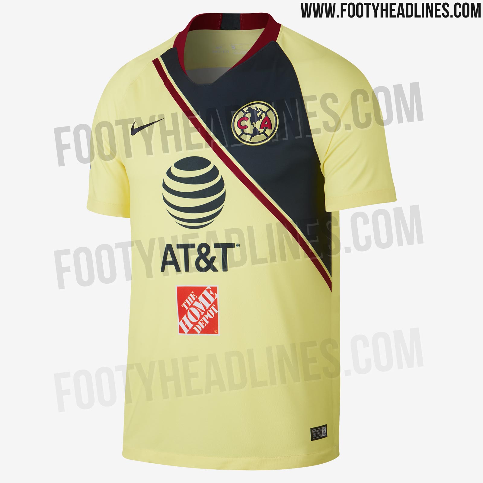 Nike Club America 2018-19 Home & Away Kits Leaked - Footy Headlines
