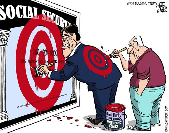 Ron Paul U.S.A.: Rick Perry Cartoons