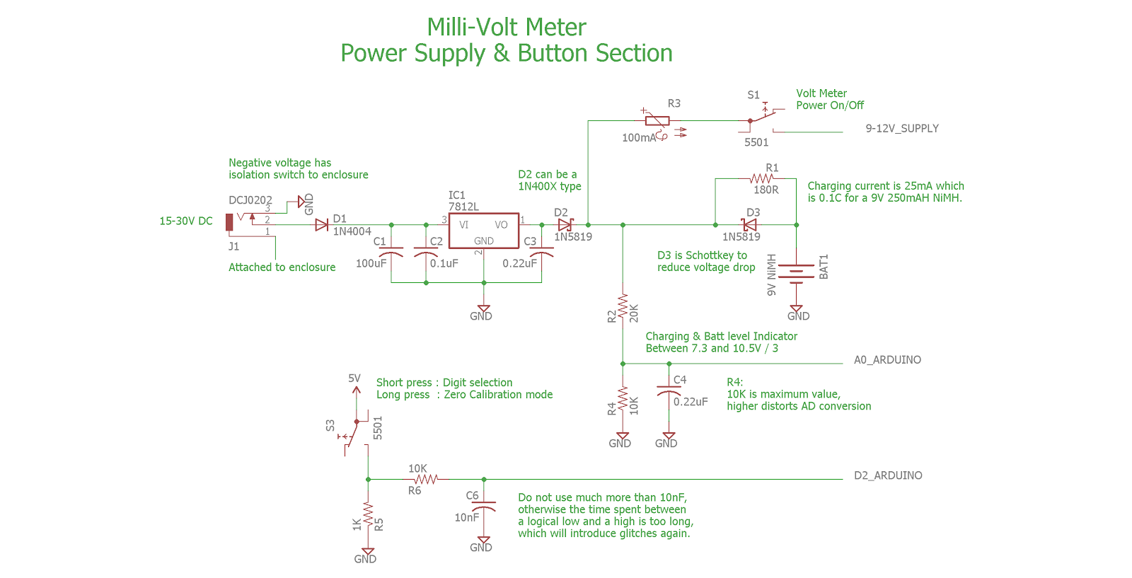 Paul's DIY electronics blog: Building an 8 Digit Micro-Volt Meter