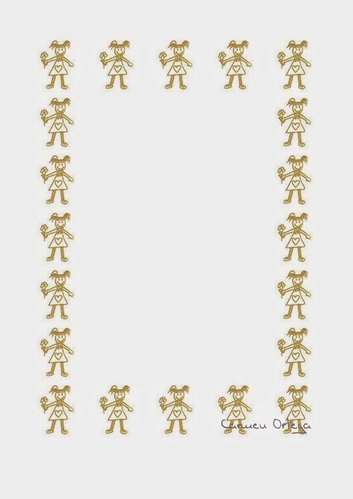 Marcos con Dibujos Infantiles para Imprimir Gratis. - Ideas y material ...