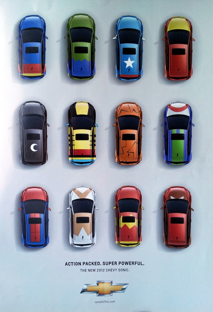 Just A Car Guy: Cool ad in the Comic Con magazine, good placement for ...