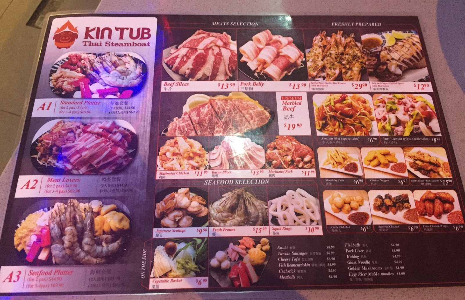 Thai Steamboat BBQ @ Kintub Thai Steamboat