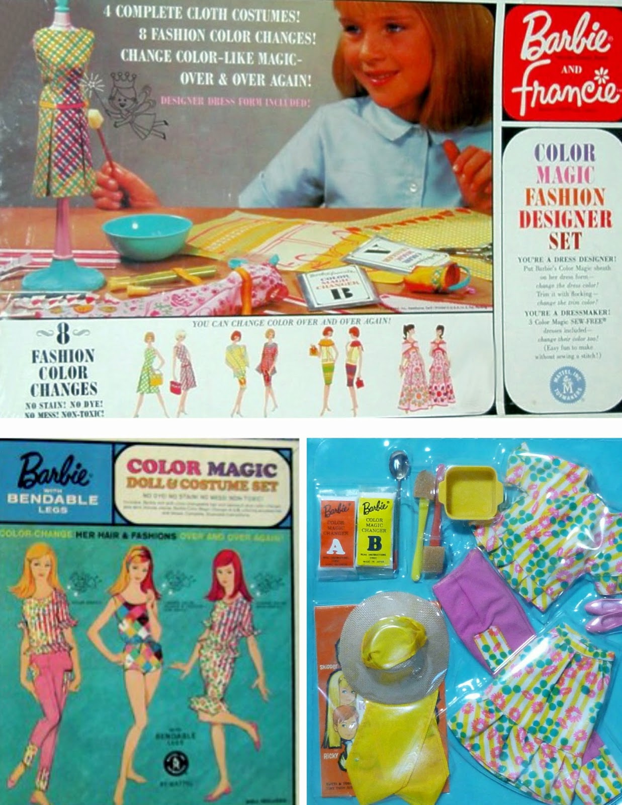My Vintage Barbies Blog: Barbie of the Month: Color Magic Barbie