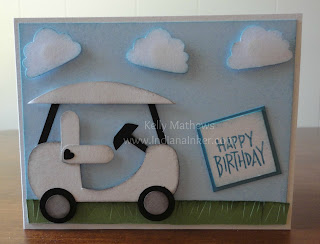 Indiana Inker: Golf Cart Card