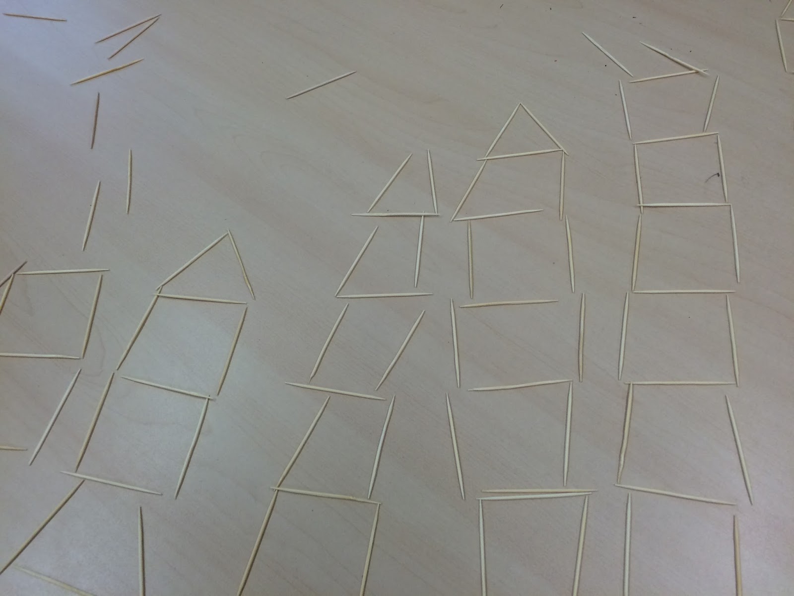 The Wonder of Learning: Patterning with Toothpicks