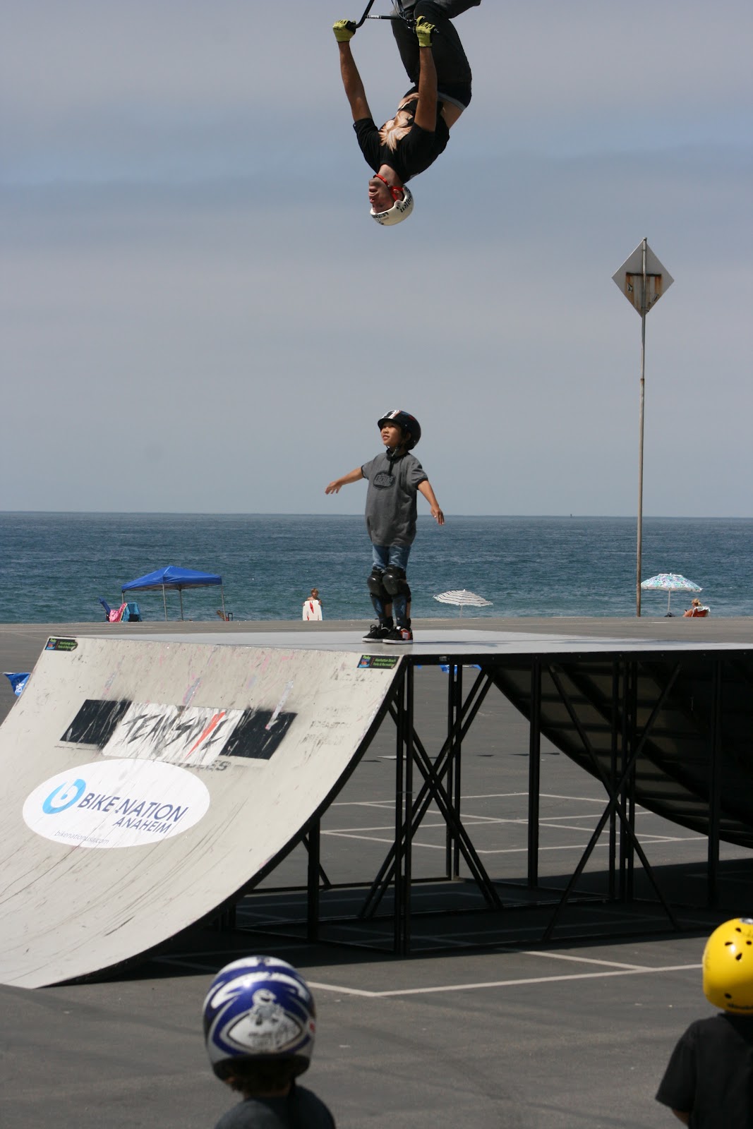 ciao! newport beach: BMX riding at the beach