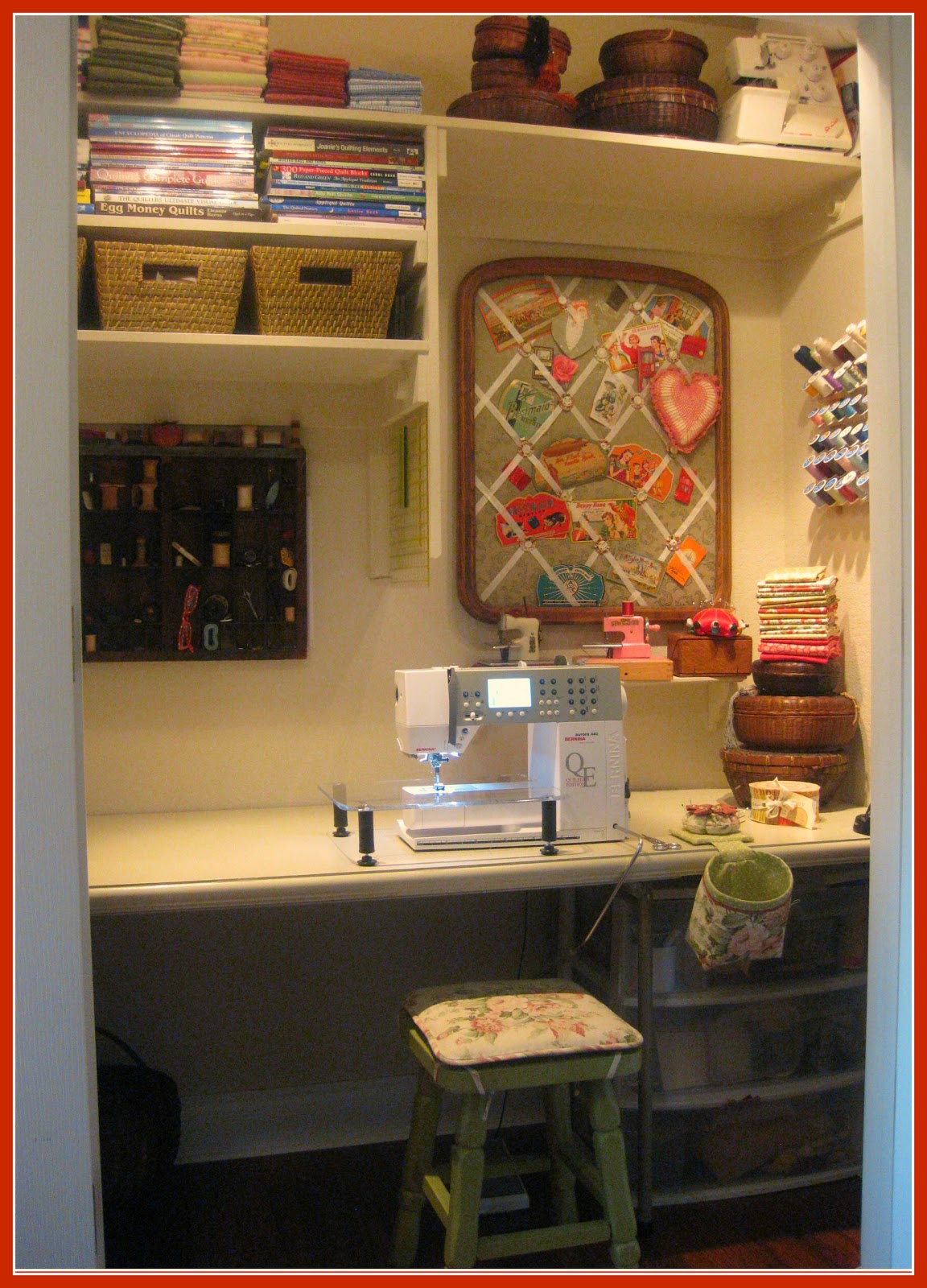 T. in the Burg: My Sewing Closet