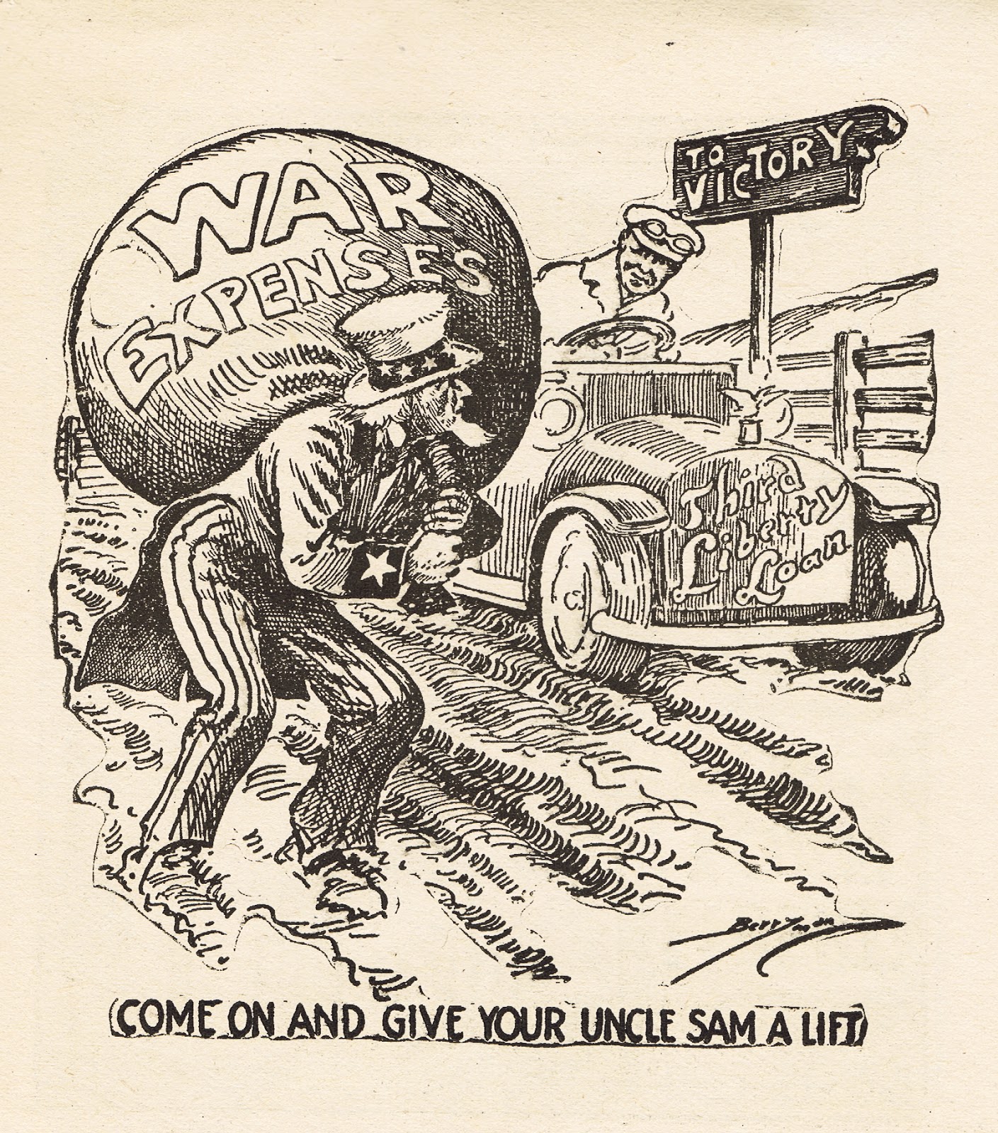 Scary Terry's World: The Cartoon Book -- WWI era cartoons