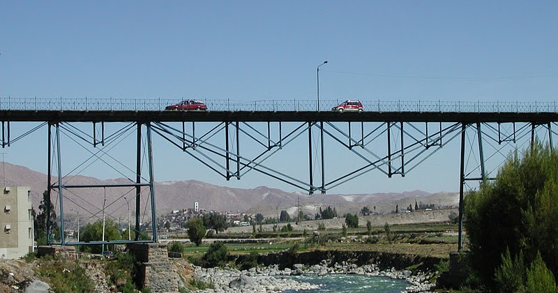 Bridge of the Week: Peru's Bridges: Puente Bolivar (1)