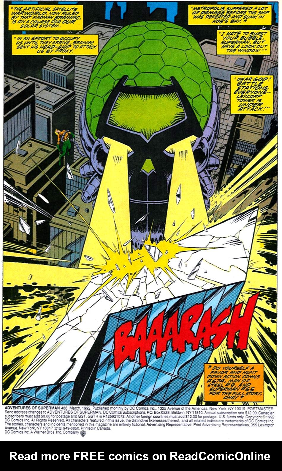 Read online Adventures of Superman (1987) comic - Issue #488