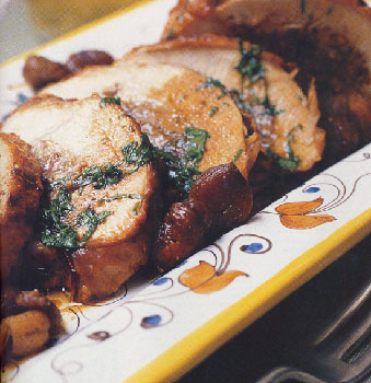 Lindaraxa: A Tale Of Two Turkeys...Stuffed Turkey Breast With Chestnuts ...